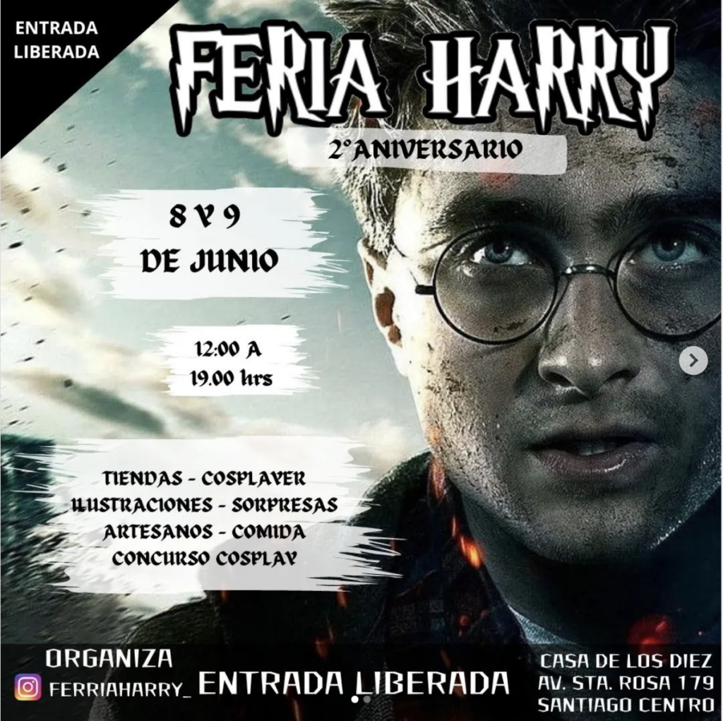 Feria Harry Potter: 2do aniversario - Fundación Casa de los Diez